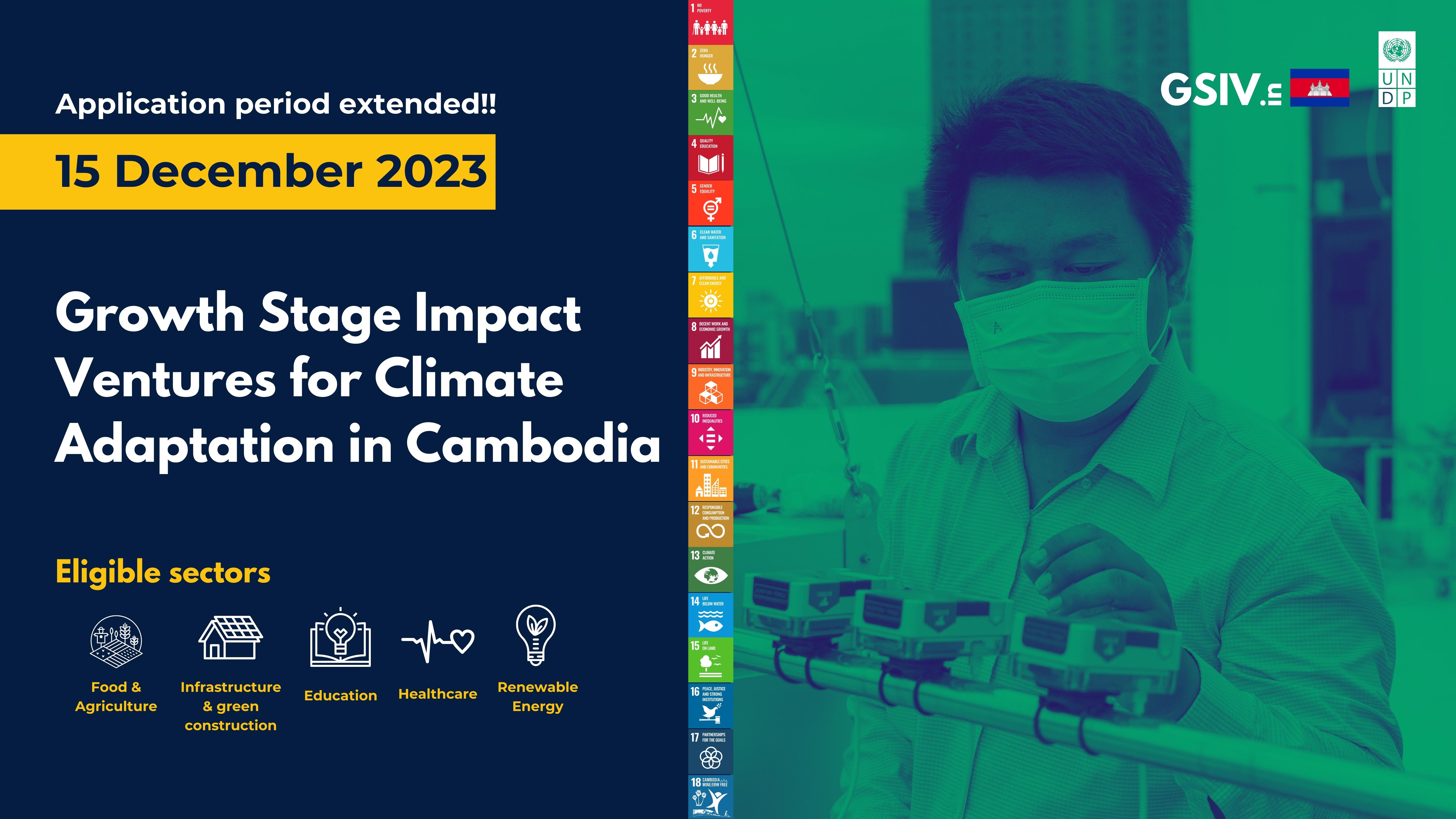 Application period extended! Impact ventures committed to climate ...