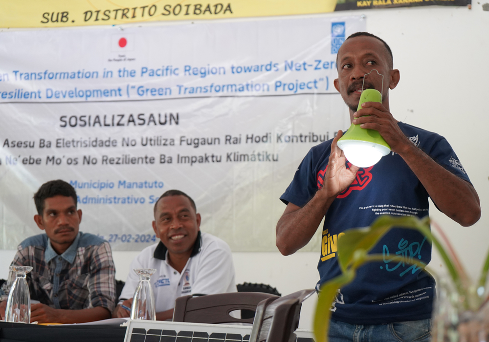 Pacific Green Transformation Project | United Nations Development Programme