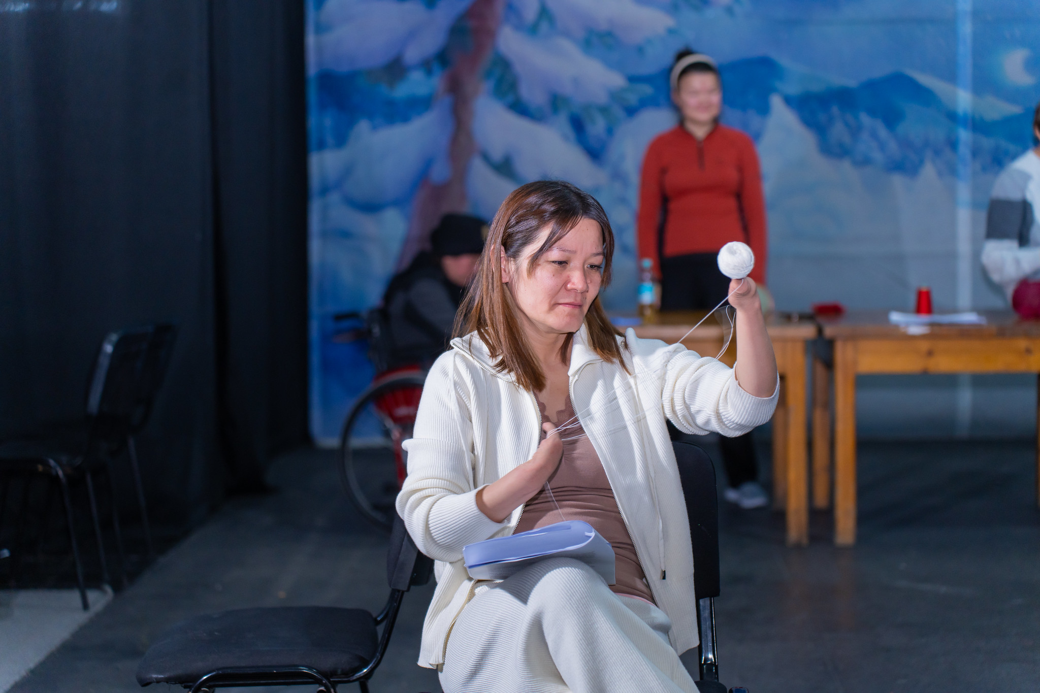 Inclusive Theatre: Business Lady on Stage | United Nations Development ...