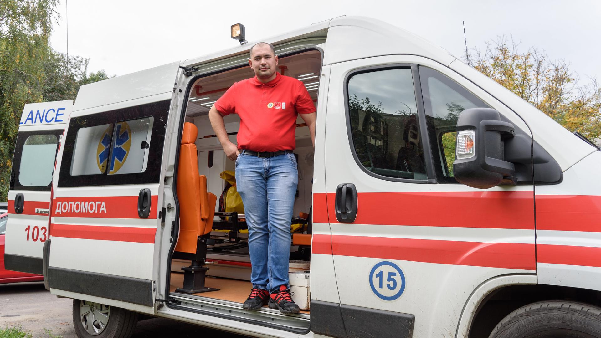 Discovering destiny as an emergency medical technician in Ukraine ...