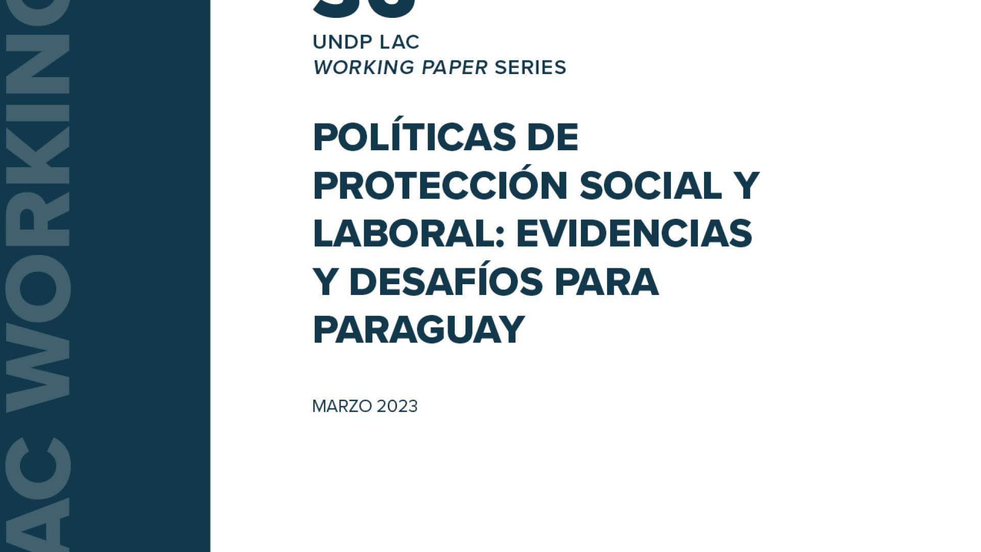 Políticas de protección social y laboral: evidencias y desafíos para ...