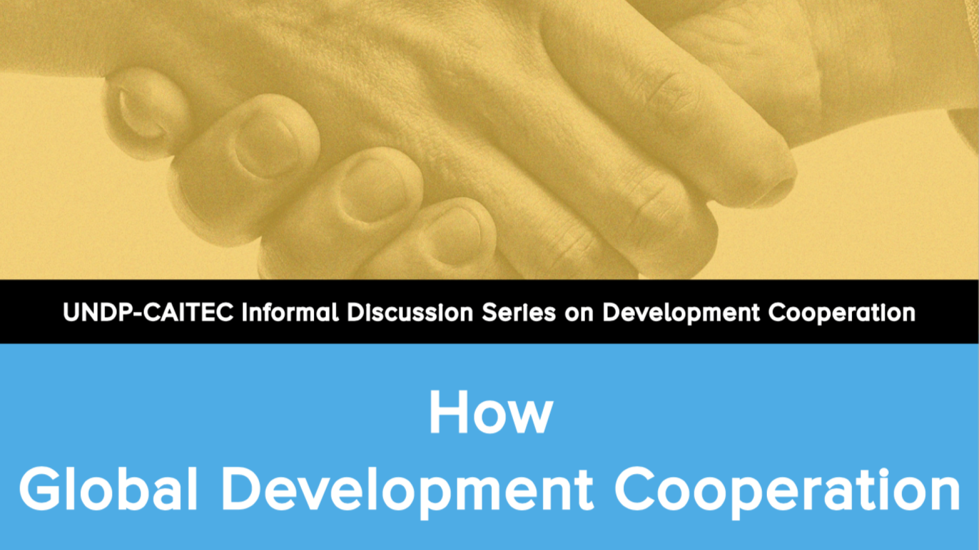 How Global Development Cooperation Could Work Better: The Perspectives ...