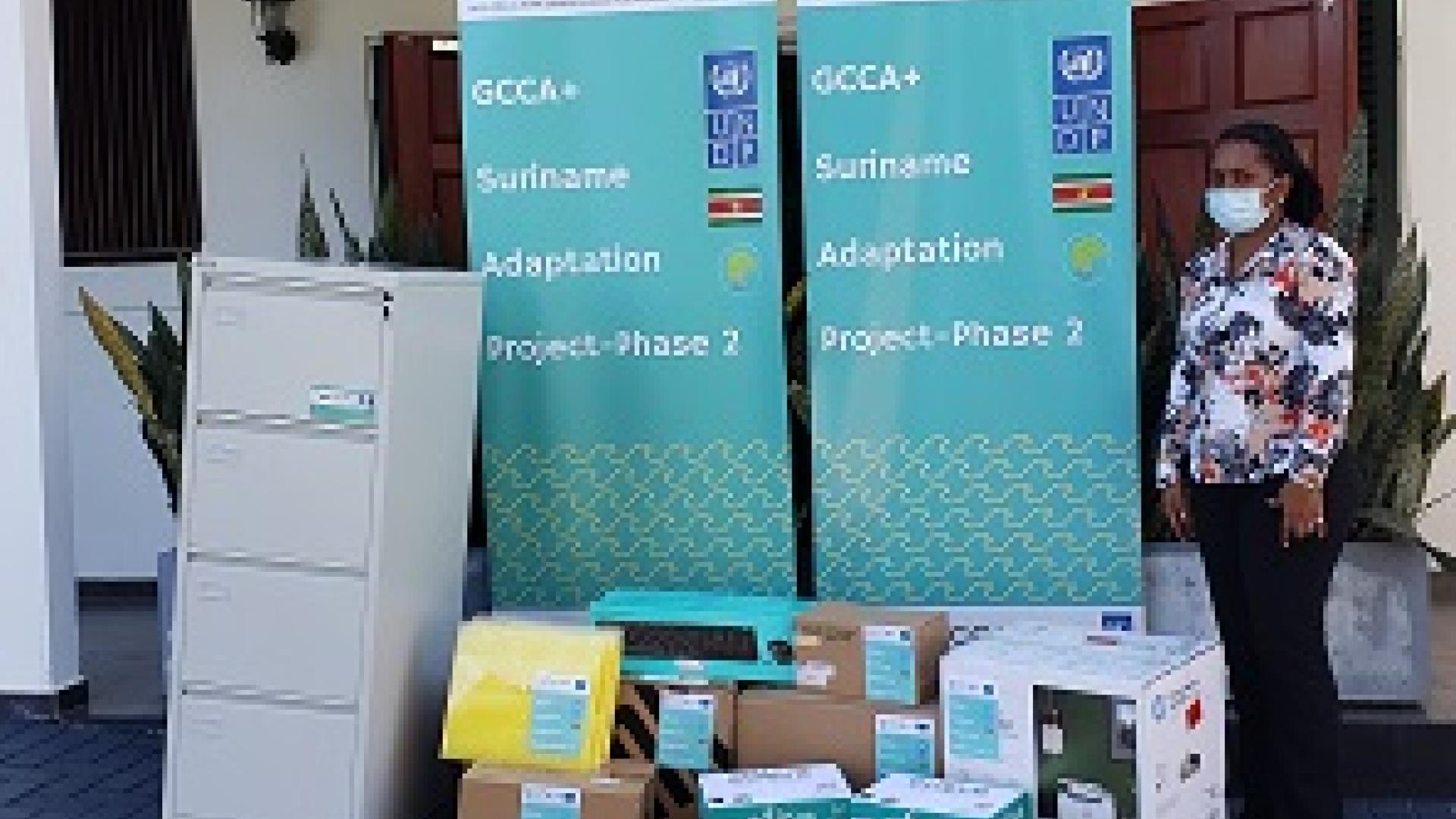 Handover IT equipment and office supplies to Government Partners of ...