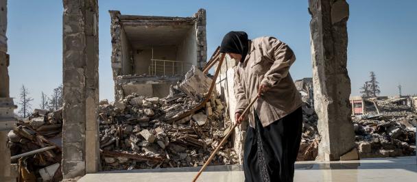 Newly trained women in Ninewa produce face masks to combat spread of ...