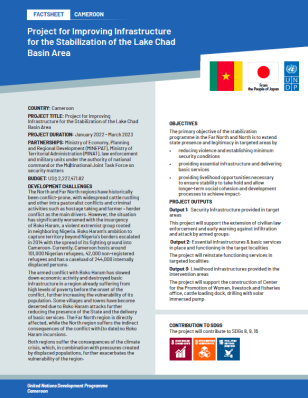 Cameroon – Project for Improving Infrastructure for the Stabilization ...