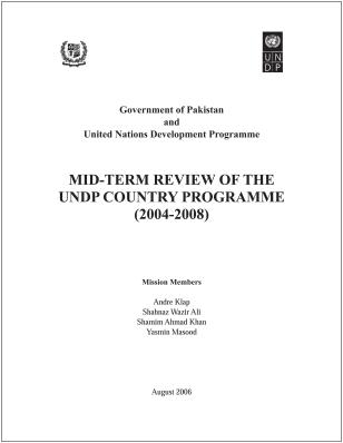 Mid-Term Review of the UNDP Country Programme | United Nations ...