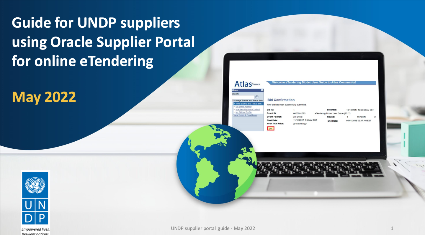 Guide for UNDP suppliers using Oracle Supplier Portal for online ...