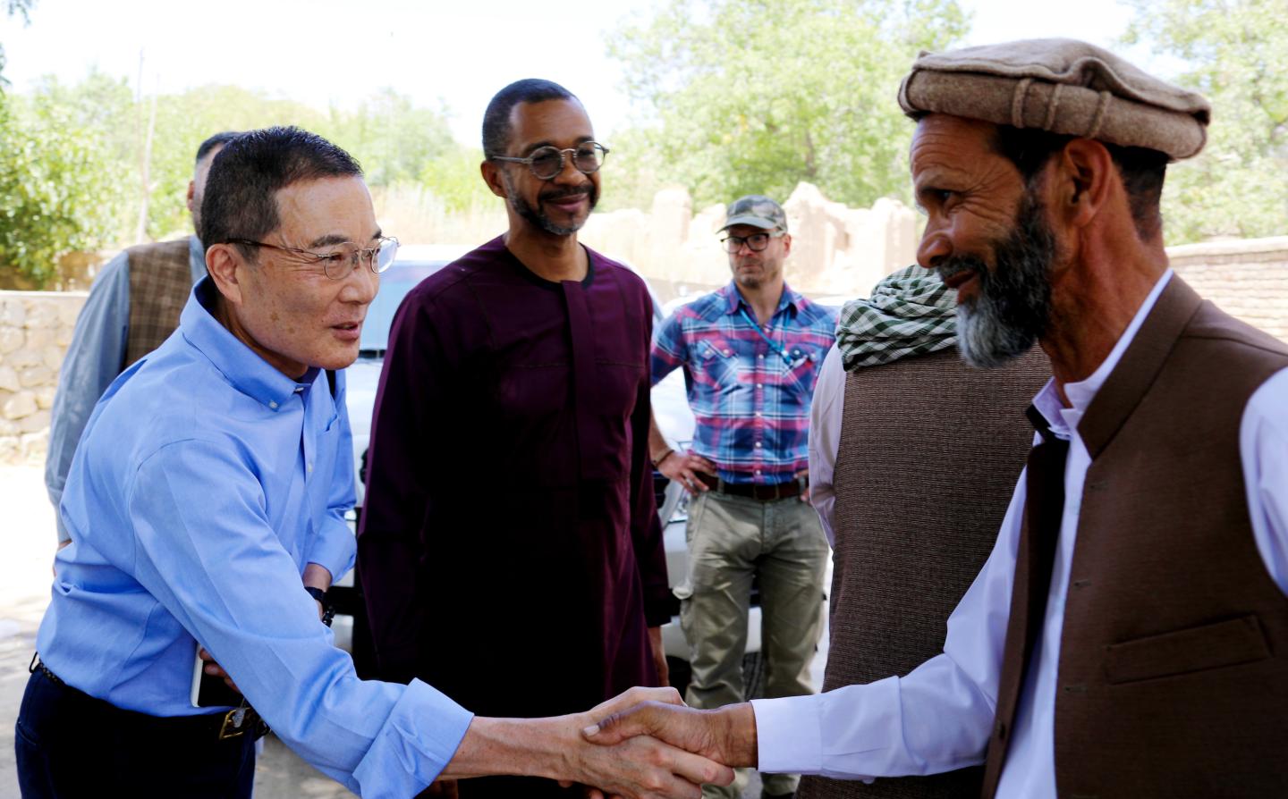 Japan's Ambassador to Afghanistan visits UNDP's initiatives in Guldara ...