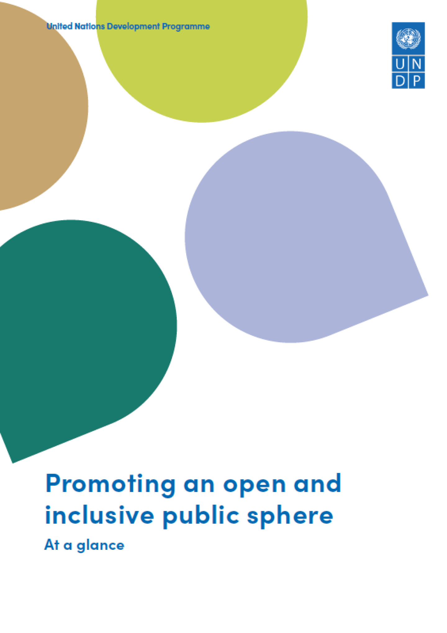 Promoting an open and inclusive public sphere | United Nations ...