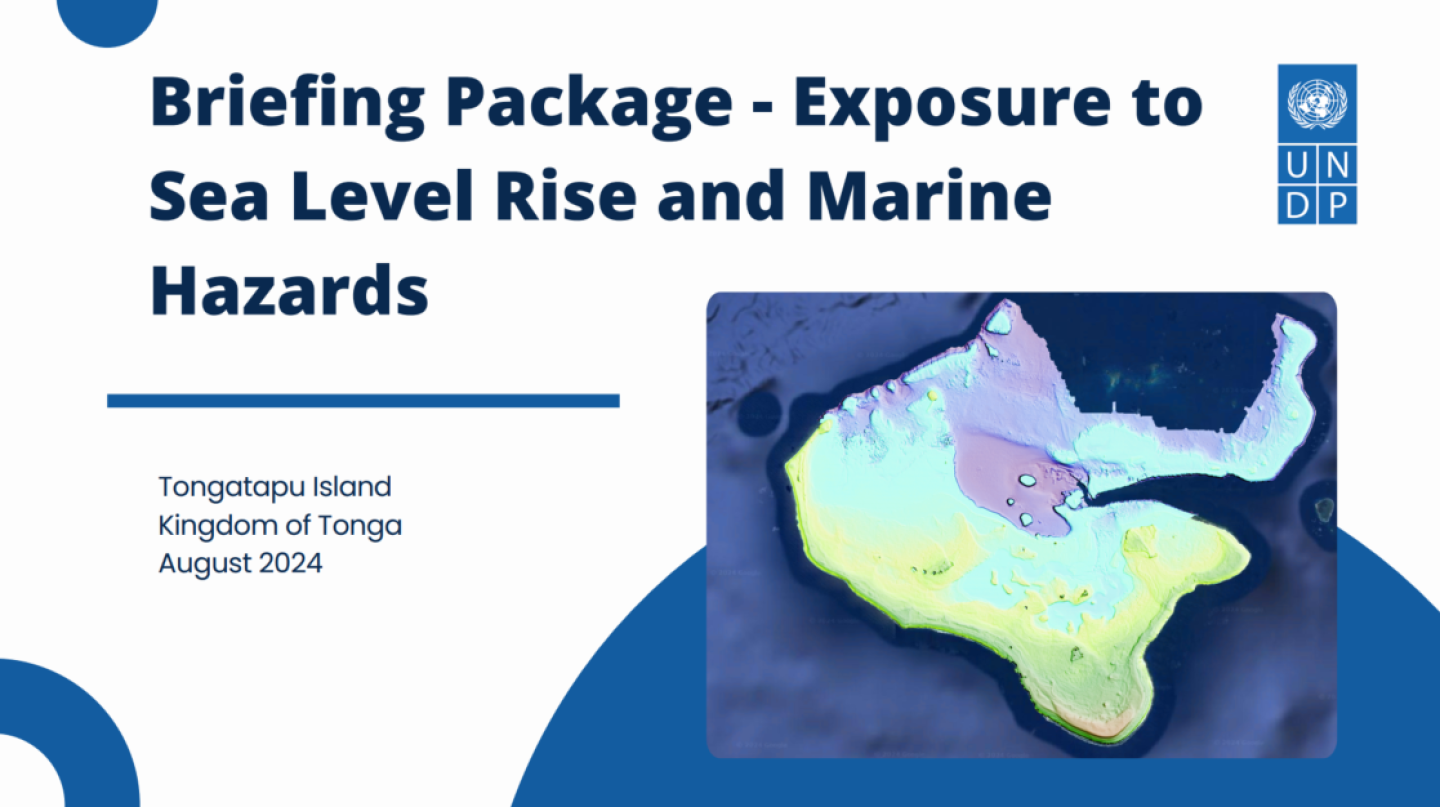 Briefing Package - Exposure to Sea Level Rise and Marine Hazards in ...