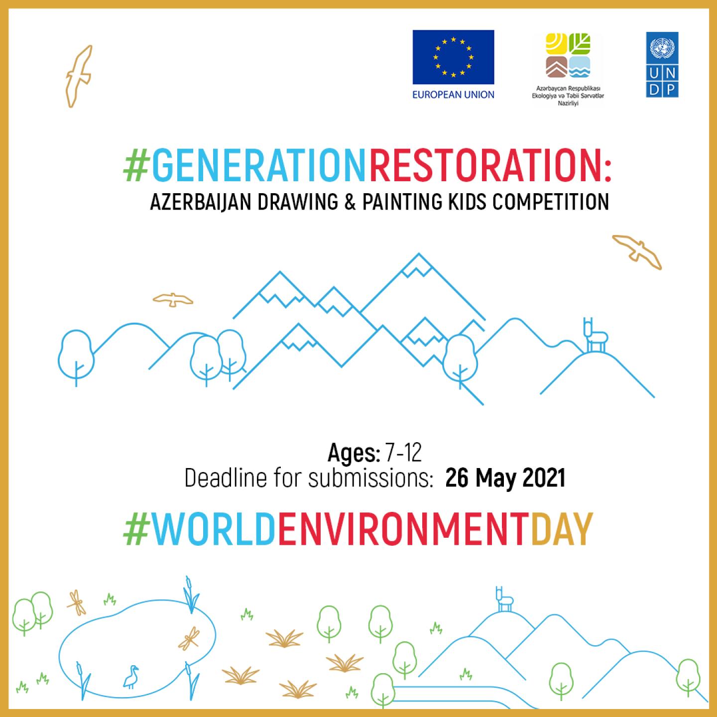#GenerationRestoration: Drawing & Painting Kids Competition | United ...