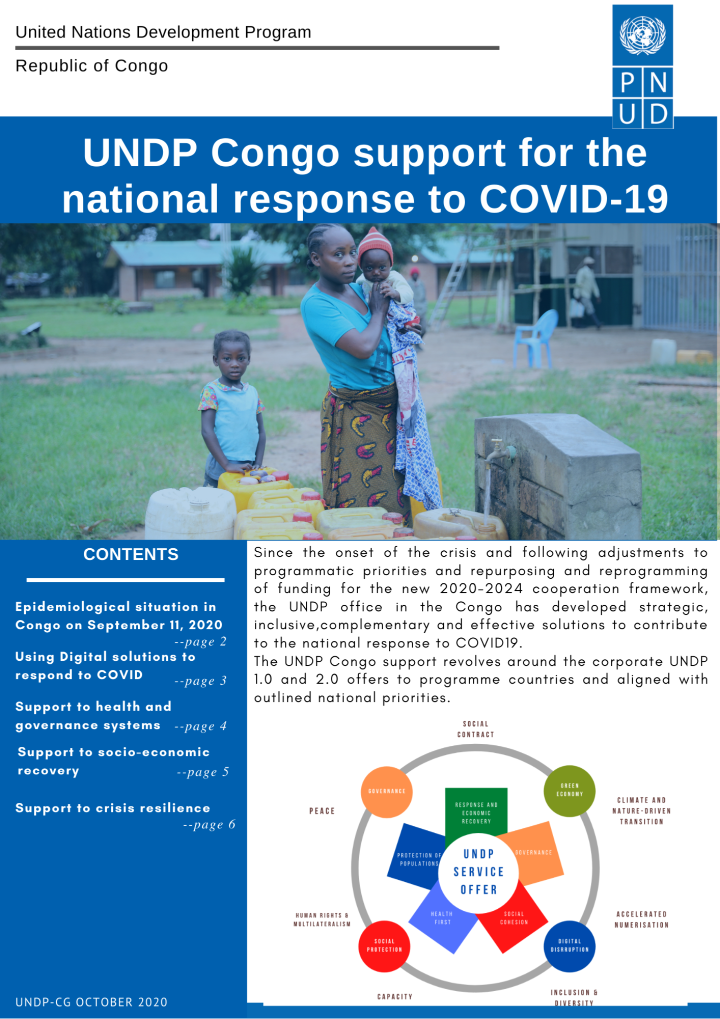 UNDP Congo support for the national response to COVID-19 | Programme De ...
