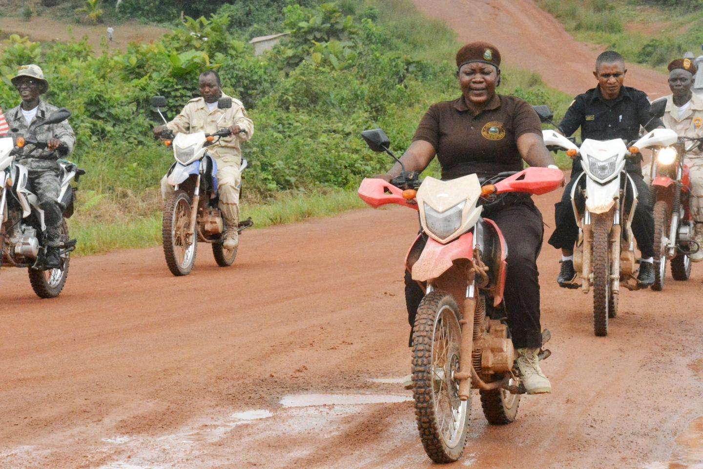 Liberian, Ivorian Security Conduct Joint Border Patrols | United ...