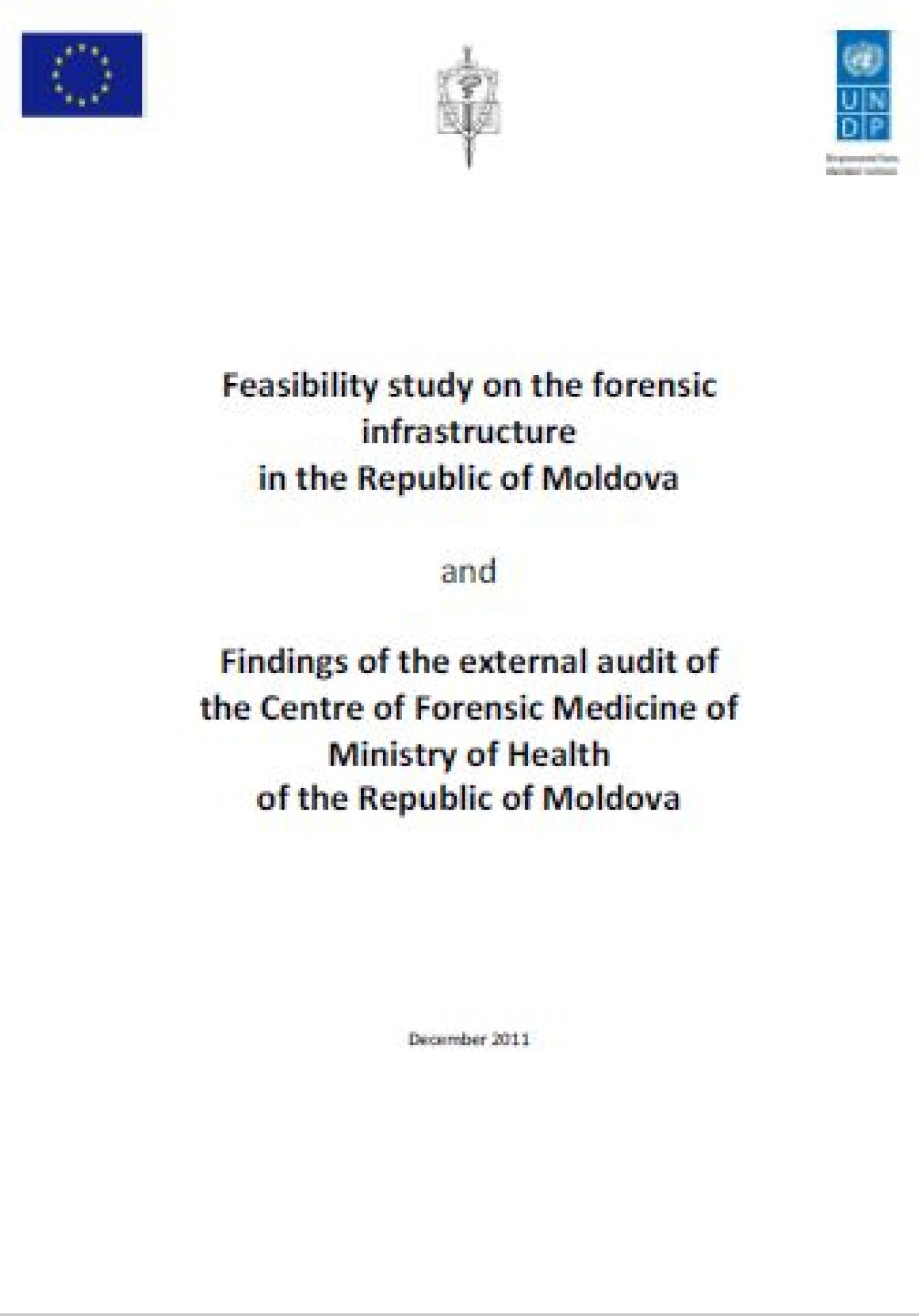 Feasibility study on the forensic infrastructure in the Republic of ...