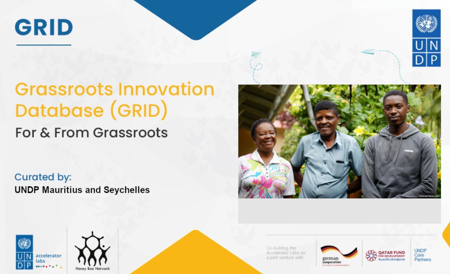 Building a GRassroot Innovation Database (GRID) for Seychelles ...