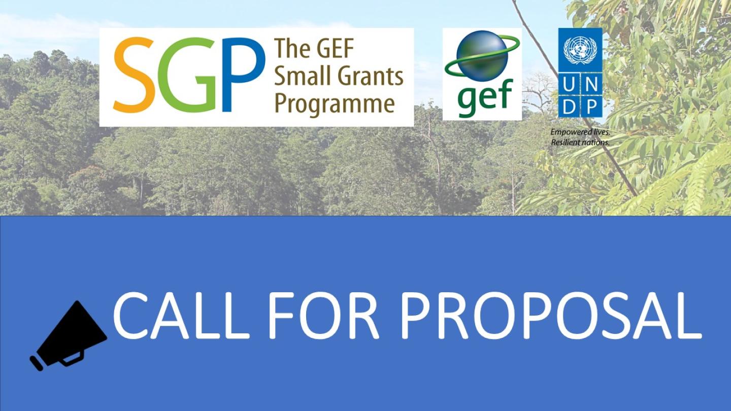 2019 Call for Proposals | United Nations Development Programme